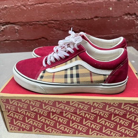 Vans | Shoes | Custom Burberry Vans Old Skool | Poshmark